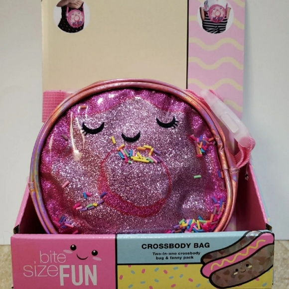 Bite Size Fun | Accessories | Sprinkle Donut Crossbody Bayfanny Pack ...